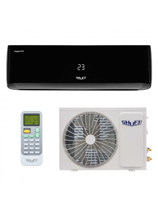 օդորակիչ shuft sfthai/in-09hn8/bl asgard dc black